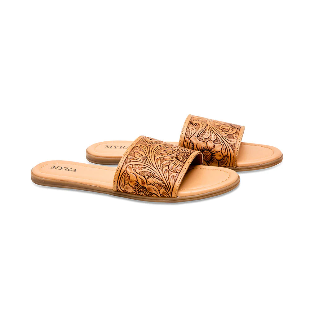 Coppu Western Tooled Sandals – Southern Hides Boutique